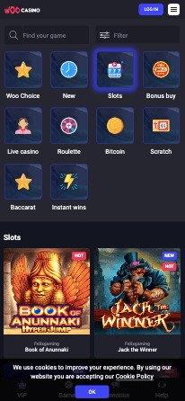 Woo Casino Mobile App AU - how to download and install application for ...