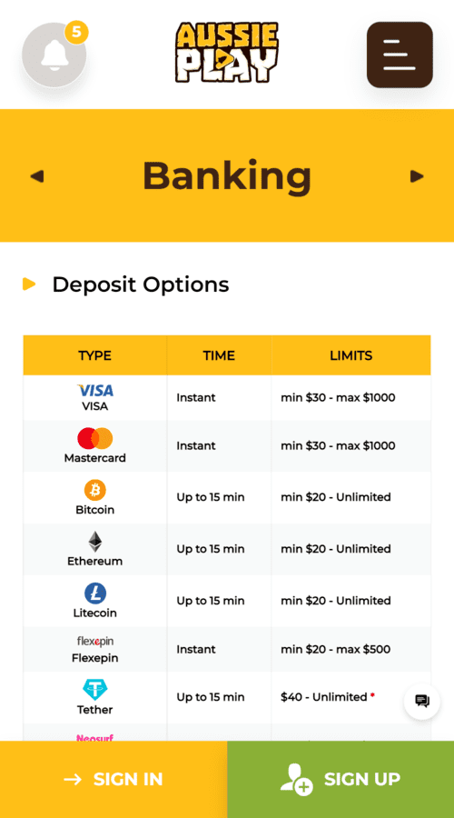 Aussie Play Casino Mobile App AU - how to download and install ...