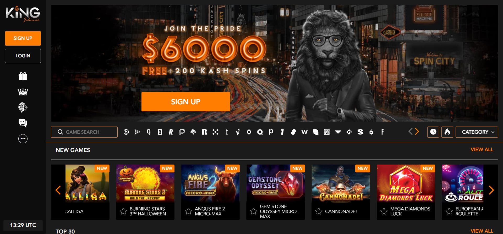 King Johnnie Casino AU - online games and slot machines, payment ...